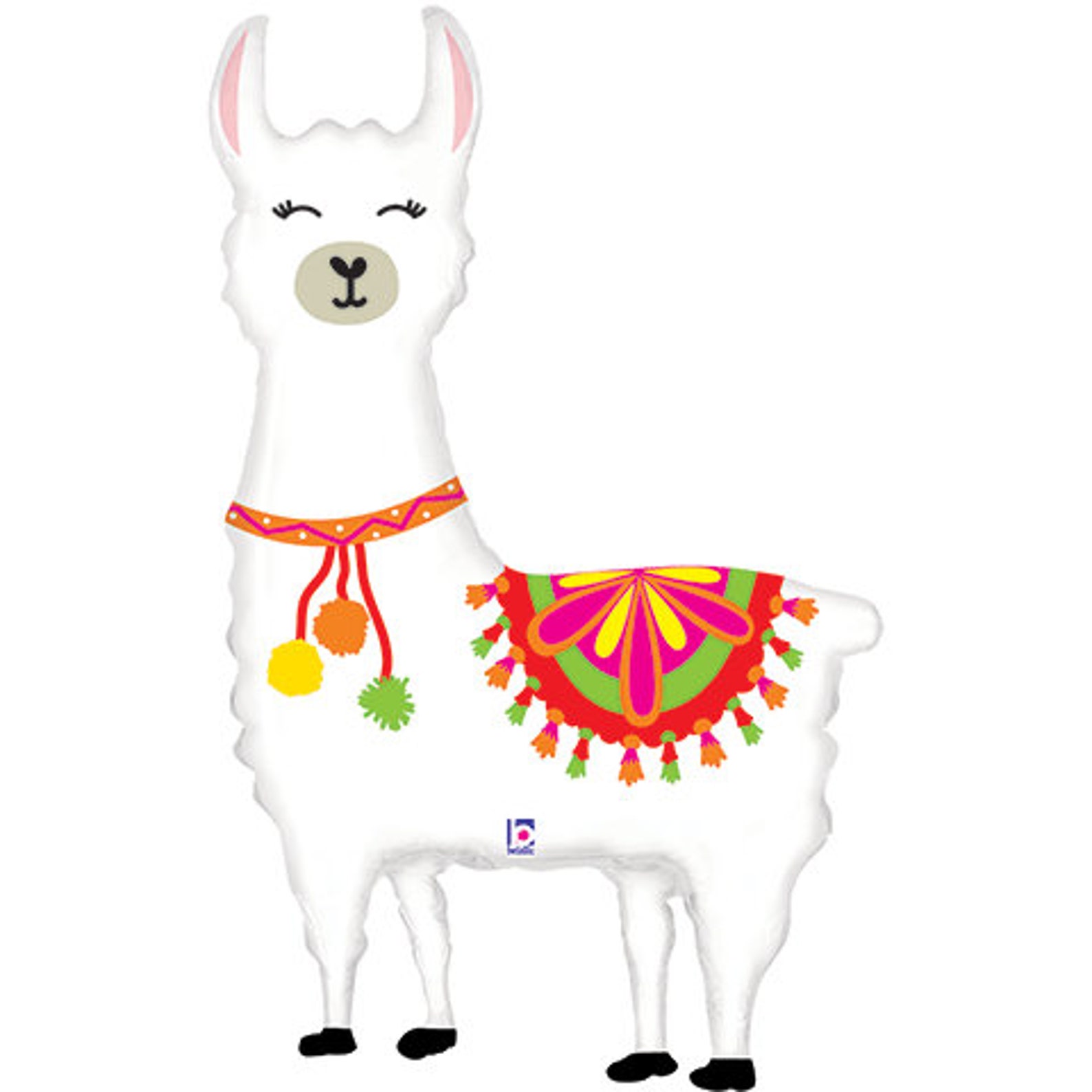 45" Llama Balloon - Llama Party Supplies, Llama Birthday, Fiesta Party ...