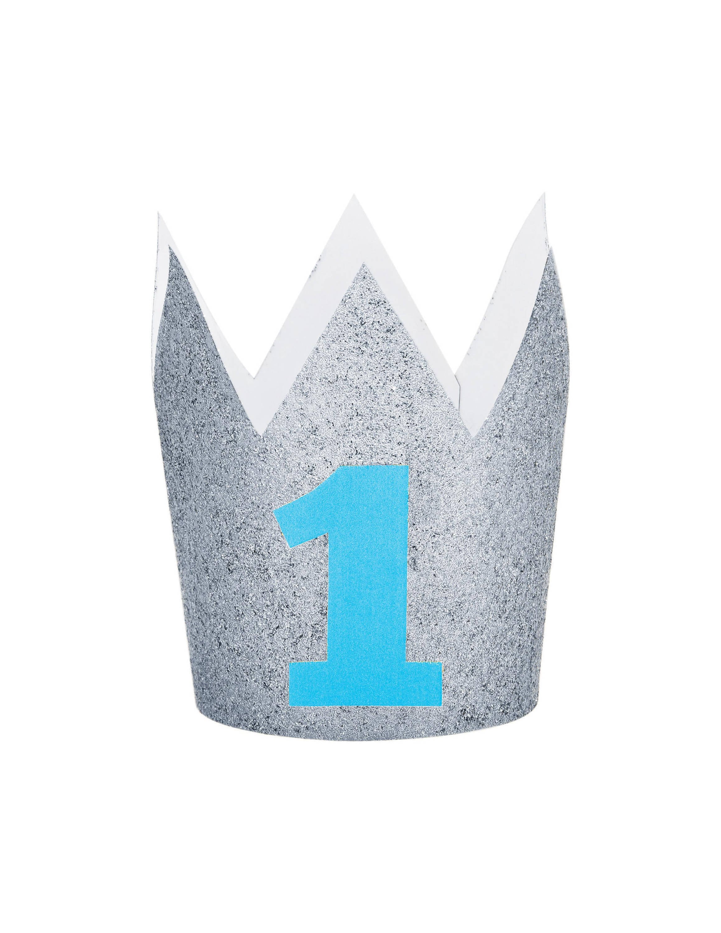 Silver 1 Birthday Crown One Party Hat Wild One Birthday - Etsy