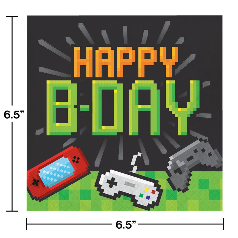 Video Game Party Pack Gaming Party Gaming Birthday Video | Etsy