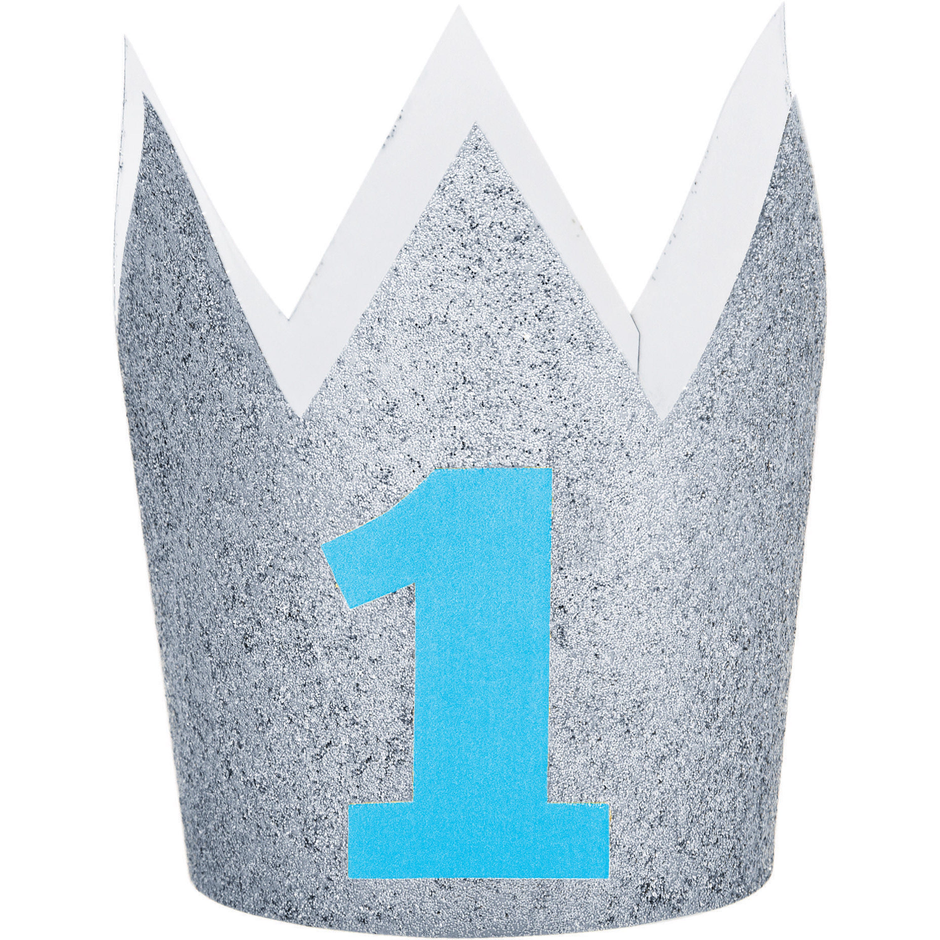 Silver 1 Birthday Crown One Party Hat Wild One Birthday - Etsy