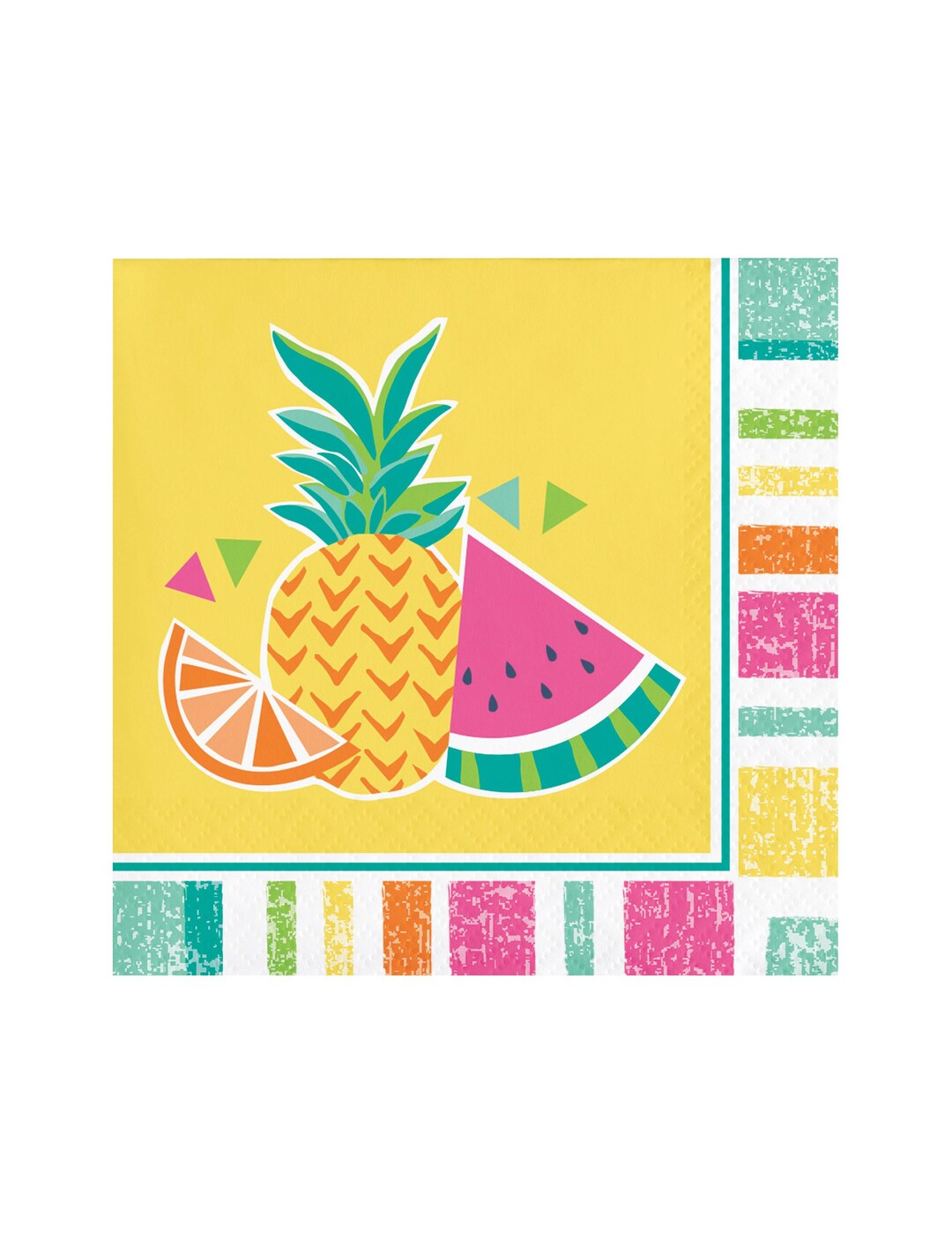 Fruit Party Napkins - Fruit Birthday, Citrus Party, Fruit Napkins ...