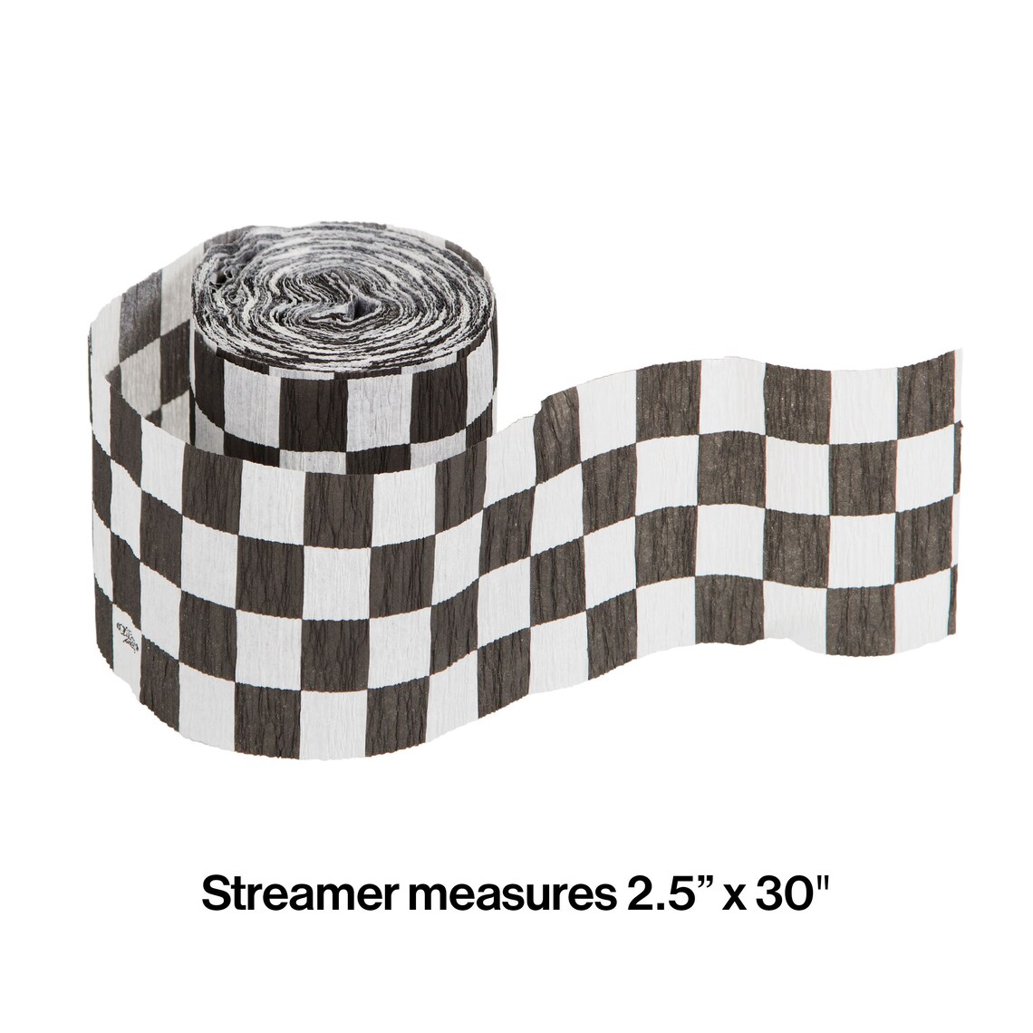 Racing Party Streamer - Race Car Birthday, Checkered Flag, Racing ...