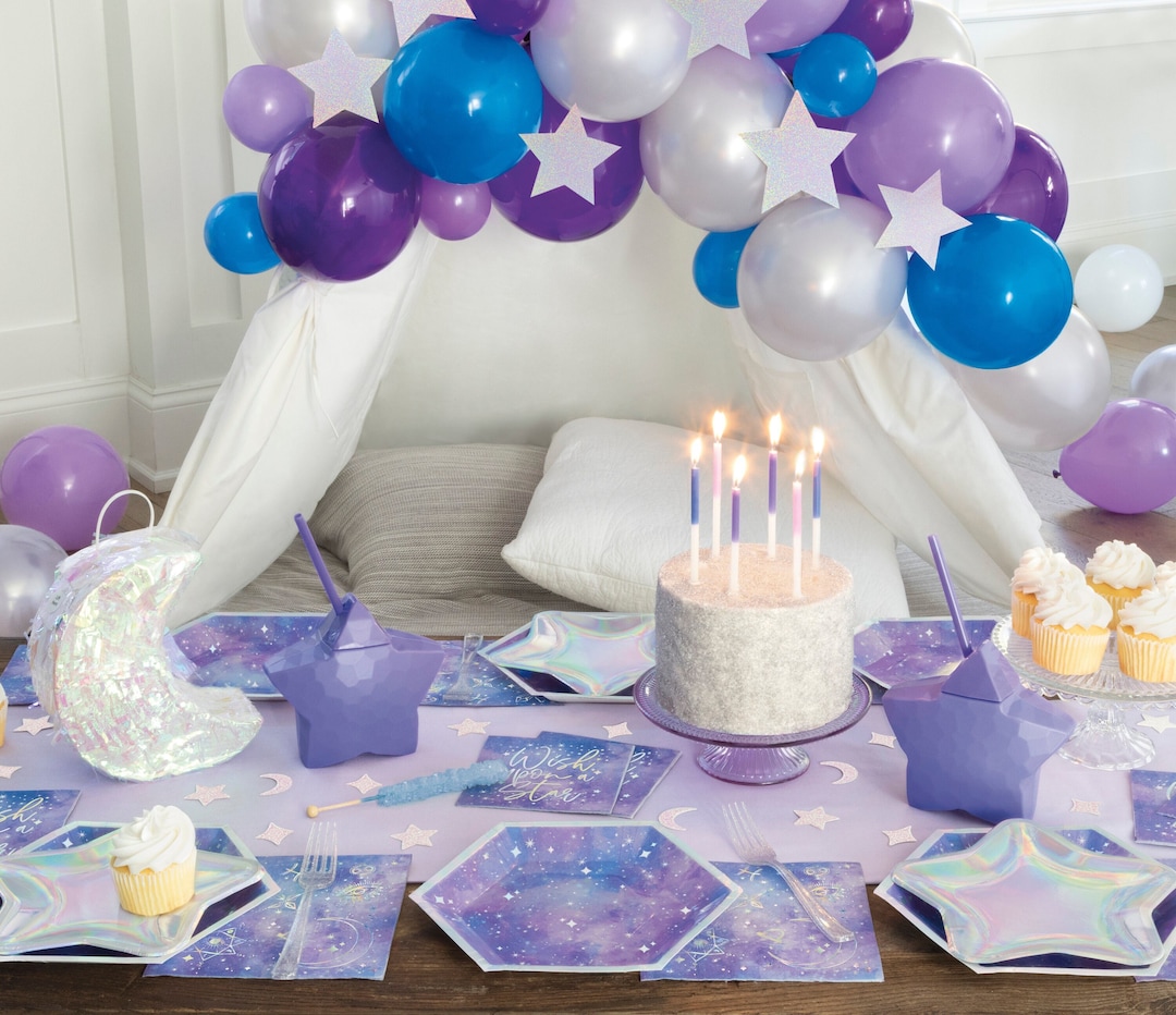 Galaxy Party Candles - Space Birthday Candles, Mermaid Party ...