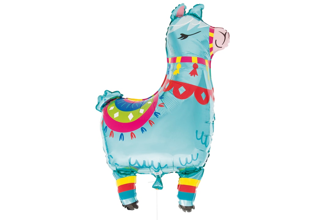 Llama Party Balloon - Fiesta Party Balloon, Llama Party Decorations ...