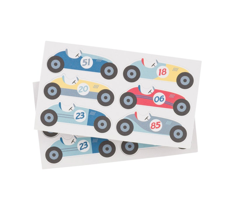 Race Track Activity Party Placemats - Racecar Birthday Party ...