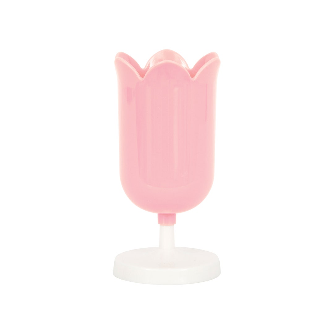 Pink Tulip Plastic Flower Party Cup (1ct) - Etsy