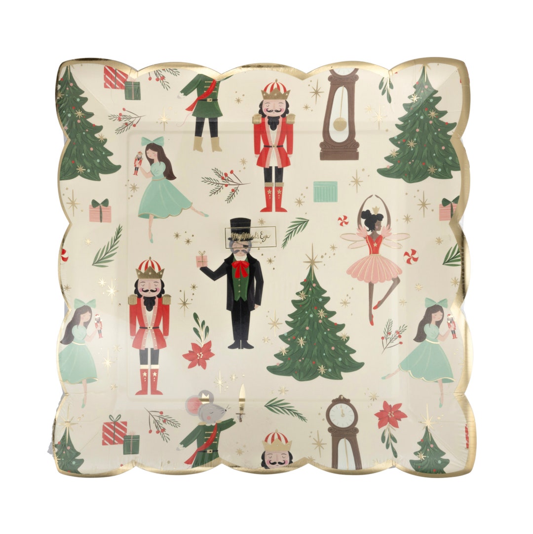 Nutcracker Dinner Plates - Christmas Party Supplies, Nutcracker ...
