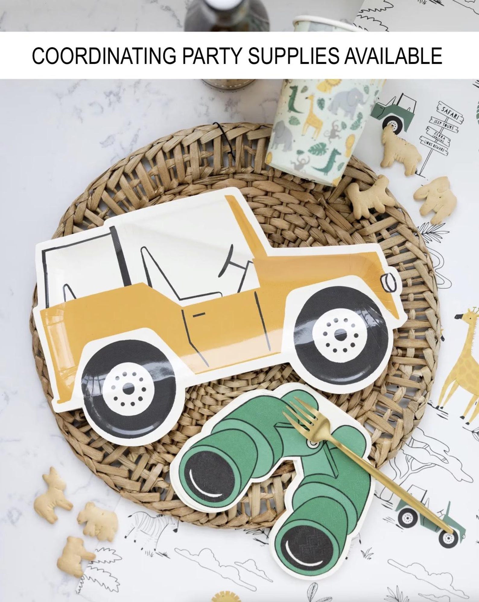 Safari Party Garland - Jungle Birthday Decorations, Safari Party ...