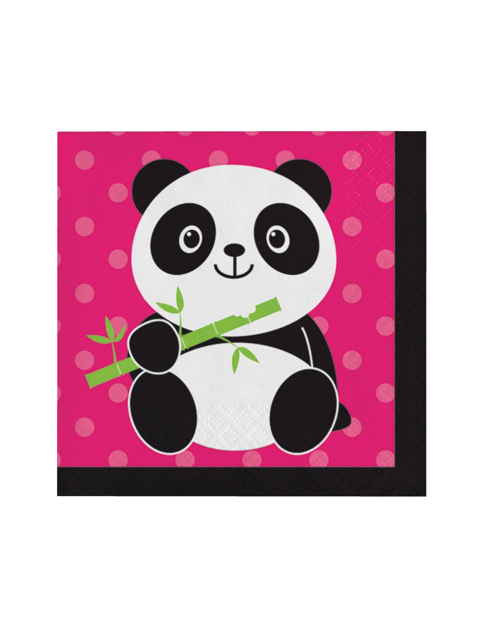 Panda Napkins Girl Panda Baby Shower Panda Party Napkins - Etsy