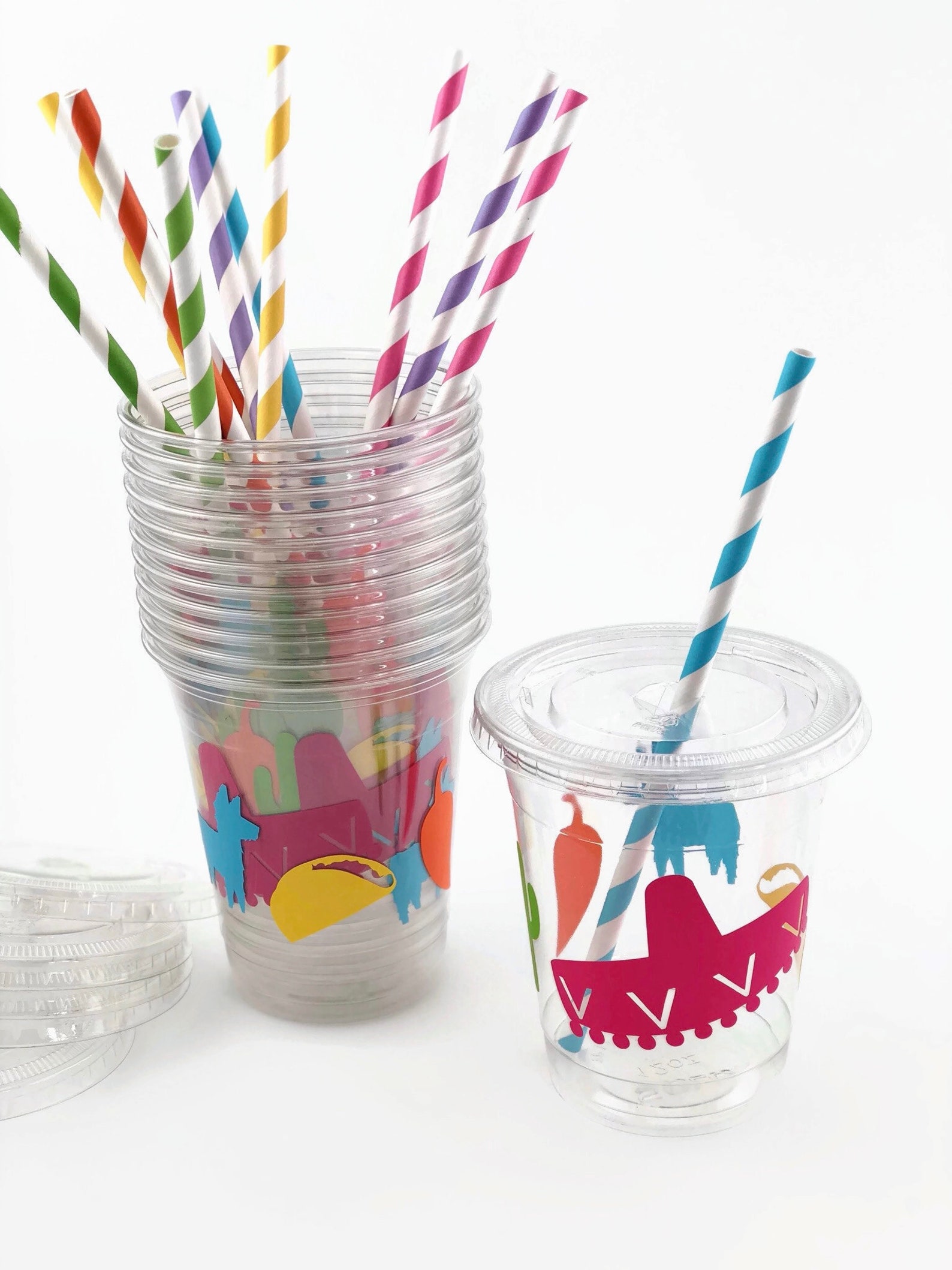 Fiesta Cups - Cinco De Mayo Decorations, Mexican Party Decorations ...