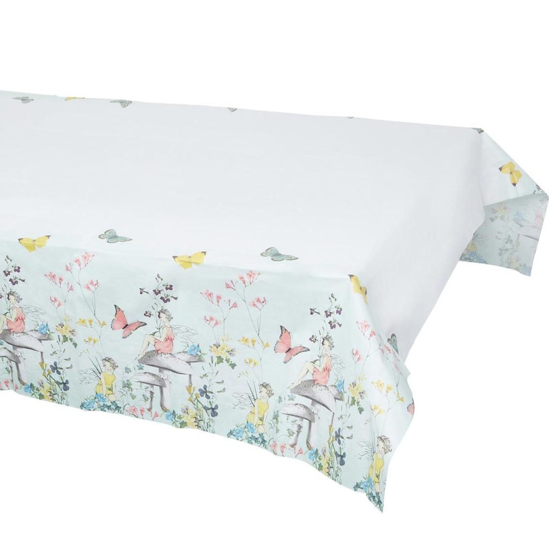 Fairy Tablecloth - Fairy Birthday Decorations, Fairy Party, Garden ...