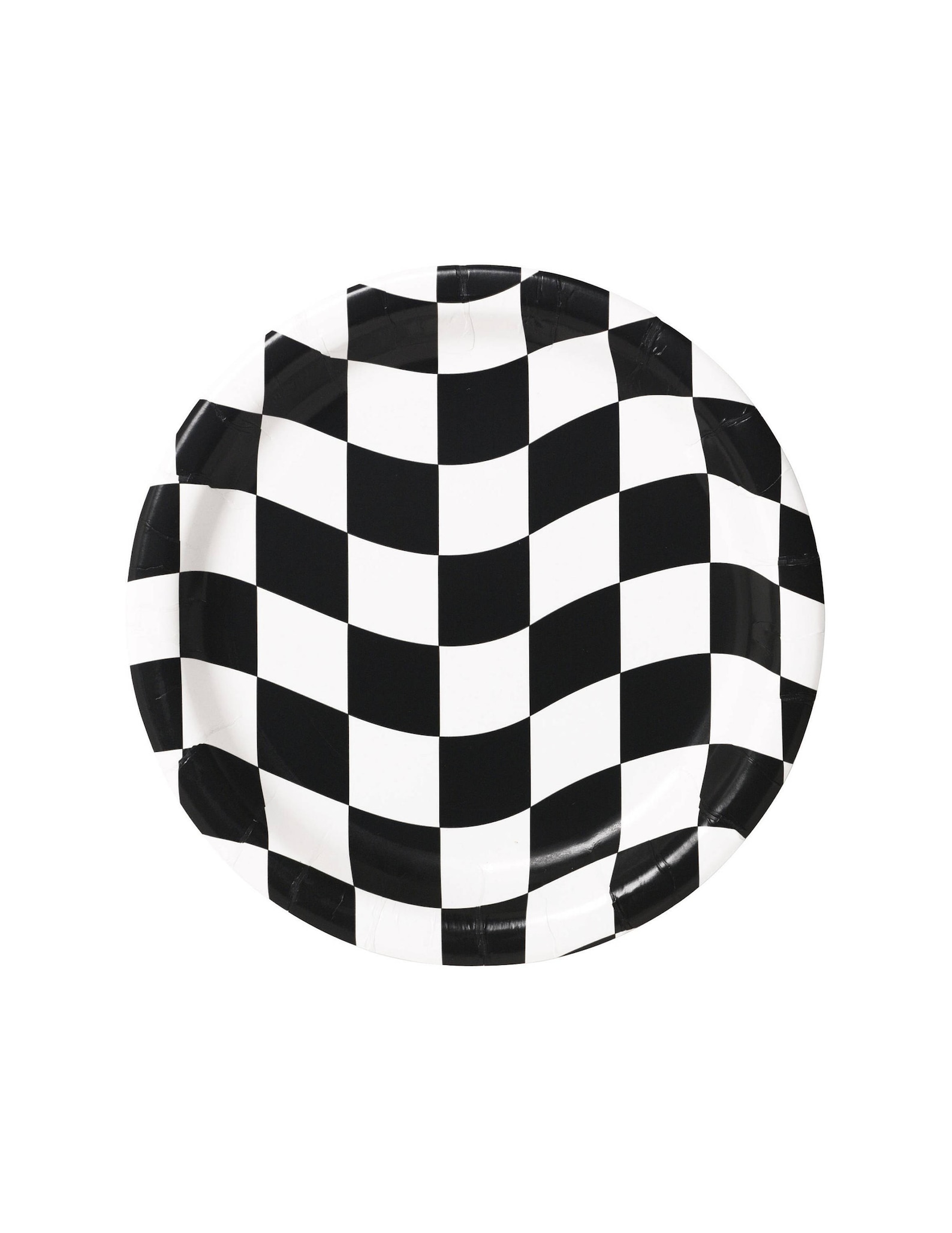 7 Checkered Flag Plates Race Car Birthday Party - Etsy