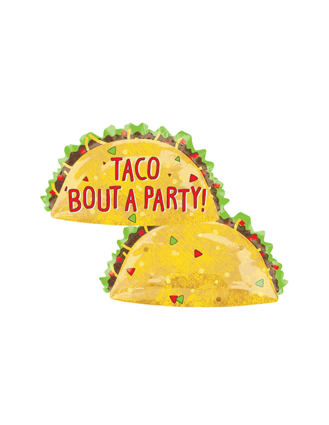 Taco Party Balloon - Taco Party Decorations, Taco Balloon, Taco ...