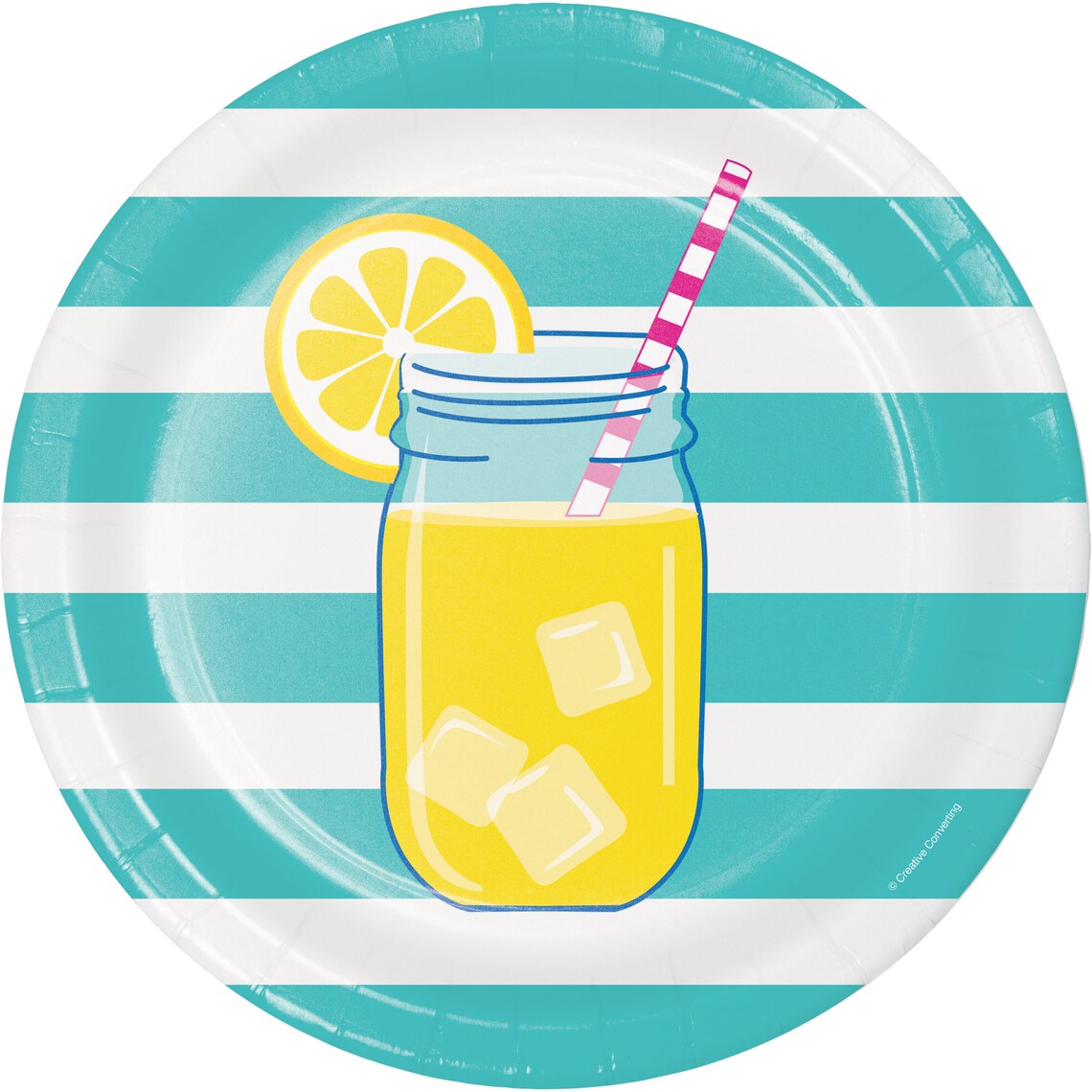 Lemonade Plates Pink Lemonade Party Lemonade Birthday | Etsy