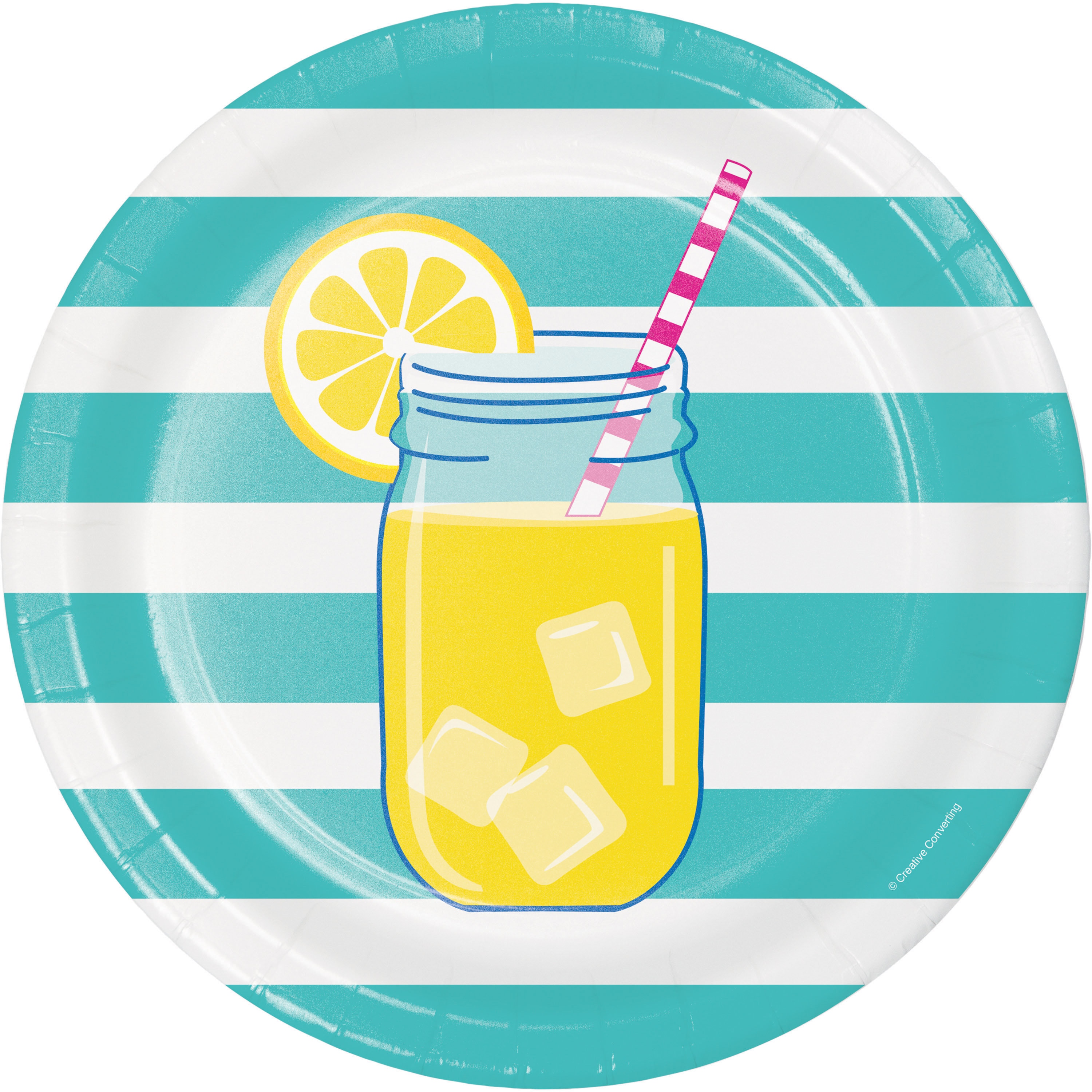 Lemonade Plates Pink Lemonade Party Lemonade Birthday - Etsy