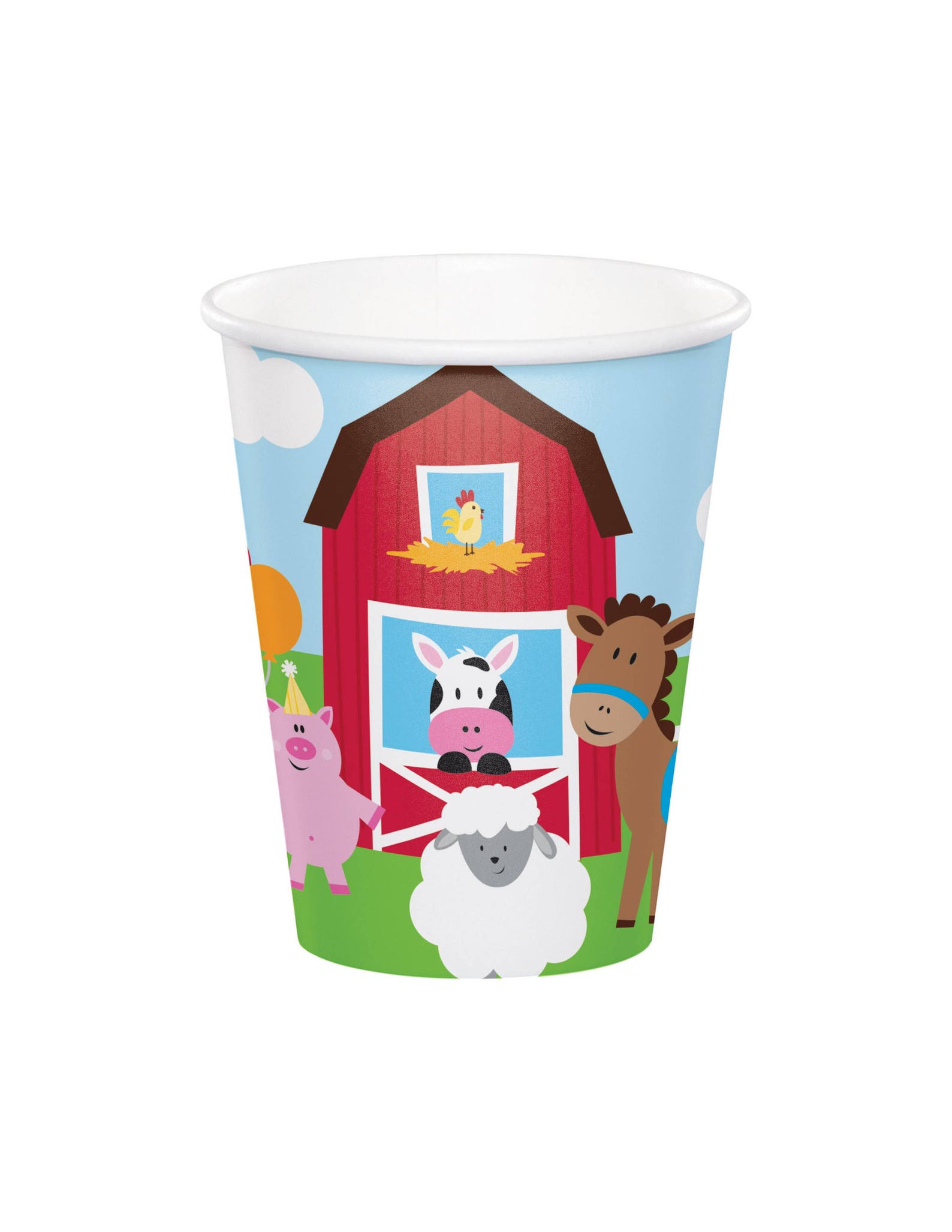 Farm Party Cups - Barn Party - Farm Birthday Treat Cups - Barnyard ...