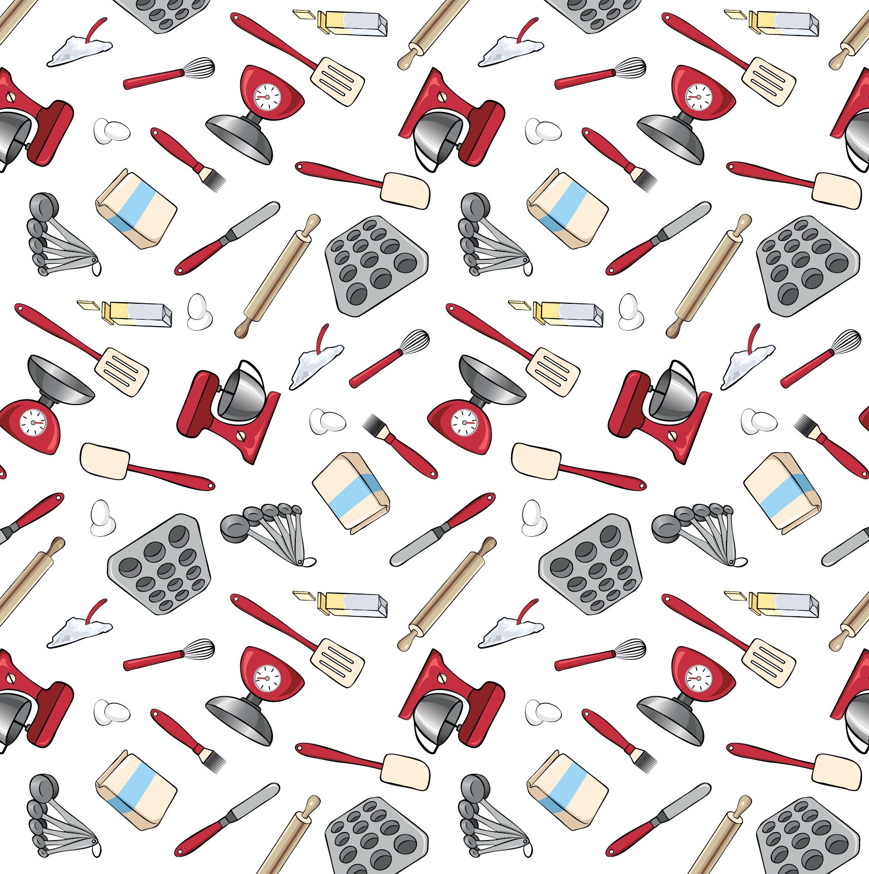 Cooking Gift Wrap Birthday Wrapping Paper Gift for Mom | Etsy