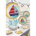 Nautical Cupcake Toppers - Nautical Baby Shower, Birthday Cake ...
