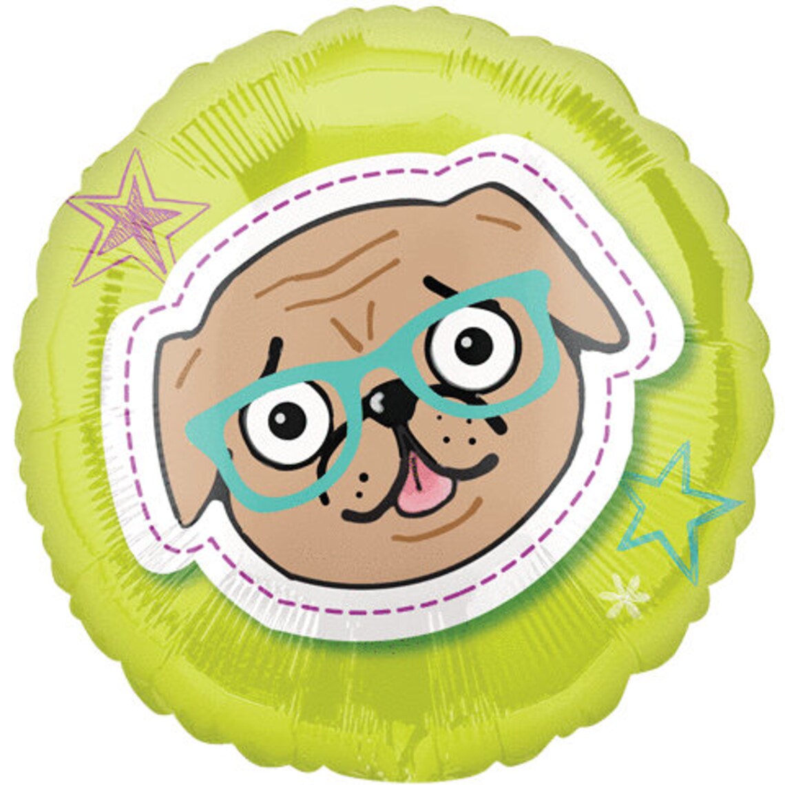 Dog Balloon Puppy Party Balloon Pug Balloon Dog Birthday | Etsy