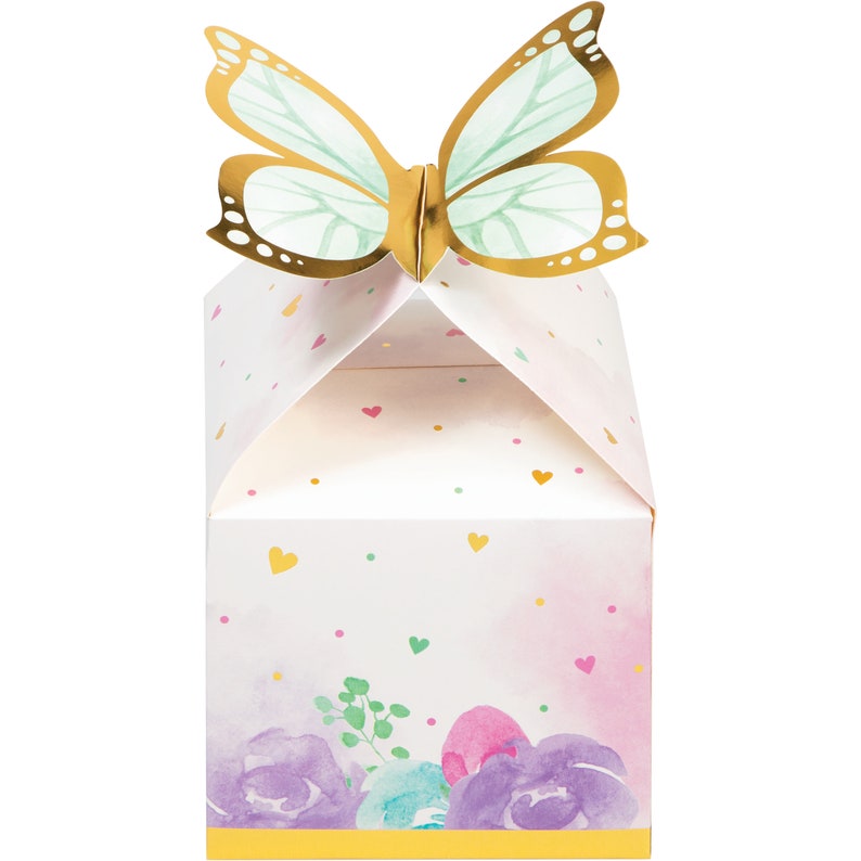 Butterfly Favor Boxes Butterfly Party Favors Butterfly - Etsy