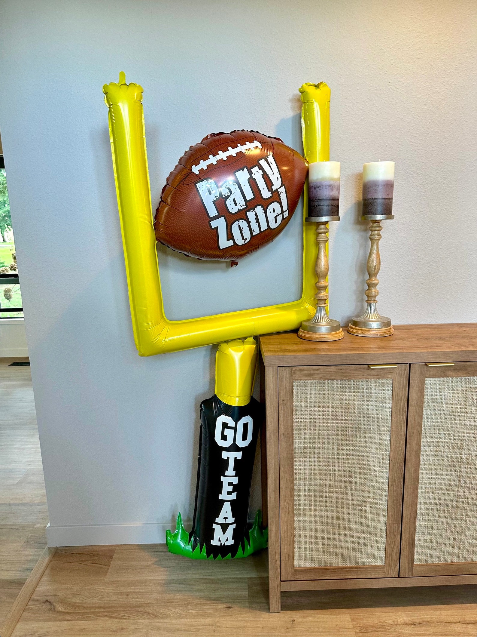 5 Foot Balloon - Football Party Balloon, Football Party Decorations ...