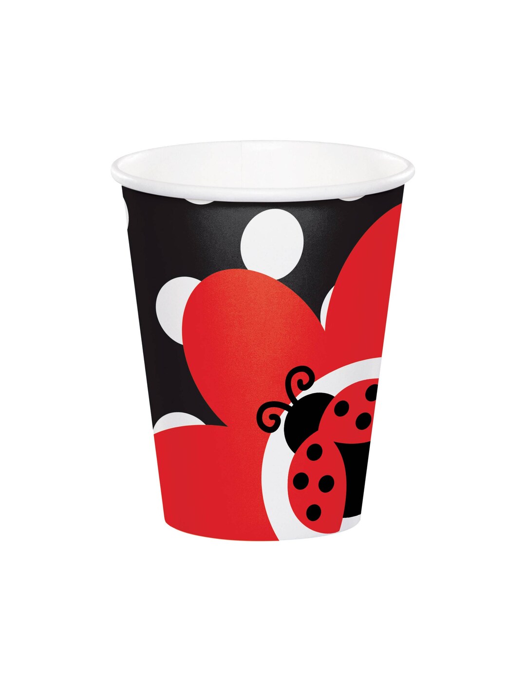 Ladybug Party Cups - Ladybug First Birthday, Girl Baby Shower, Bug ...