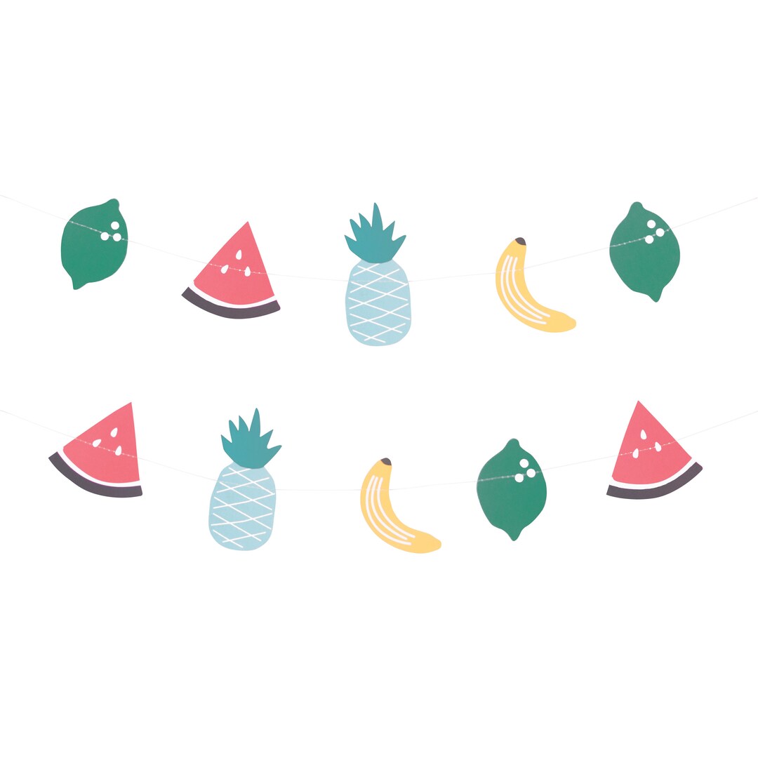 Fruit Banner - Fruit Birthday Decorations, Fruit First Birthday, Fruit ...