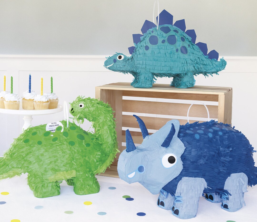 Dinosaur Piñata - Dinosaur Party Decorations, Dinosaur Party Supplies ...