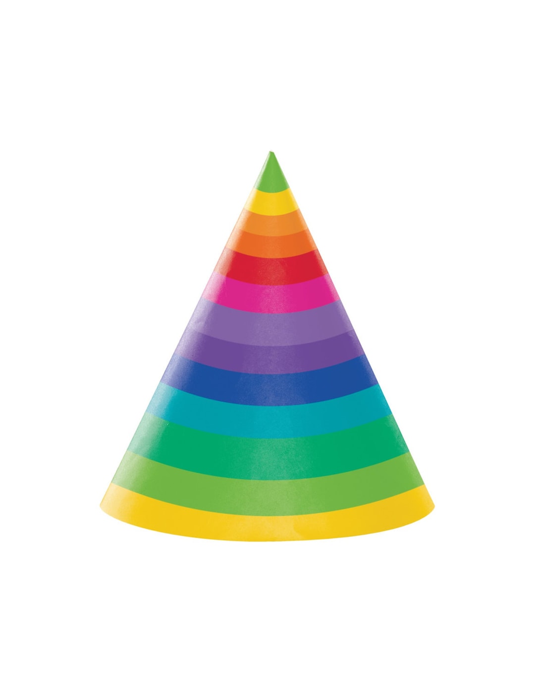 Rainbow Party Hats Rainbow Birthday Hats Unicorn Party Hat - Etsy