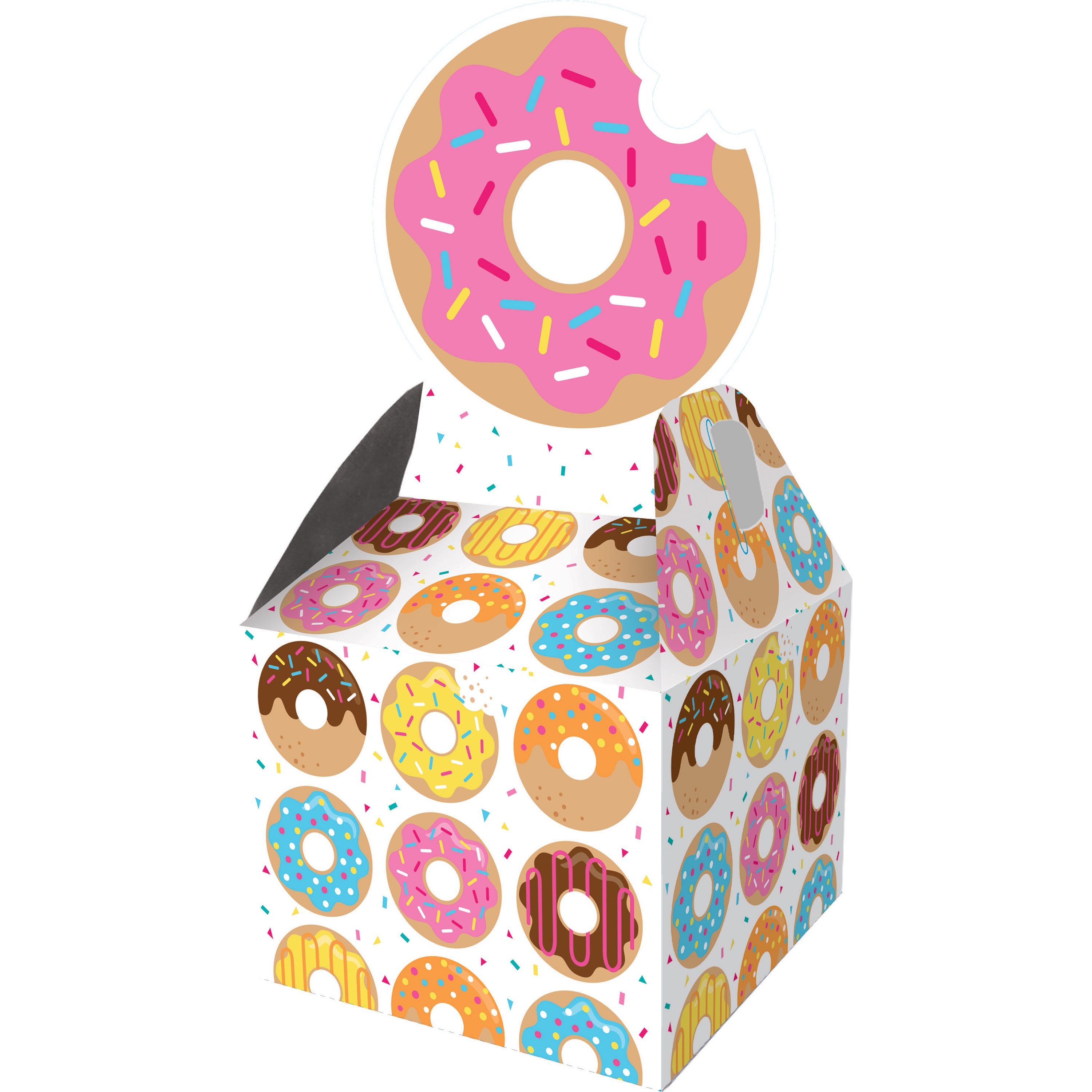 Donut Favor Boxes Donut Birthday Party Supplies Donut Party | Etsy