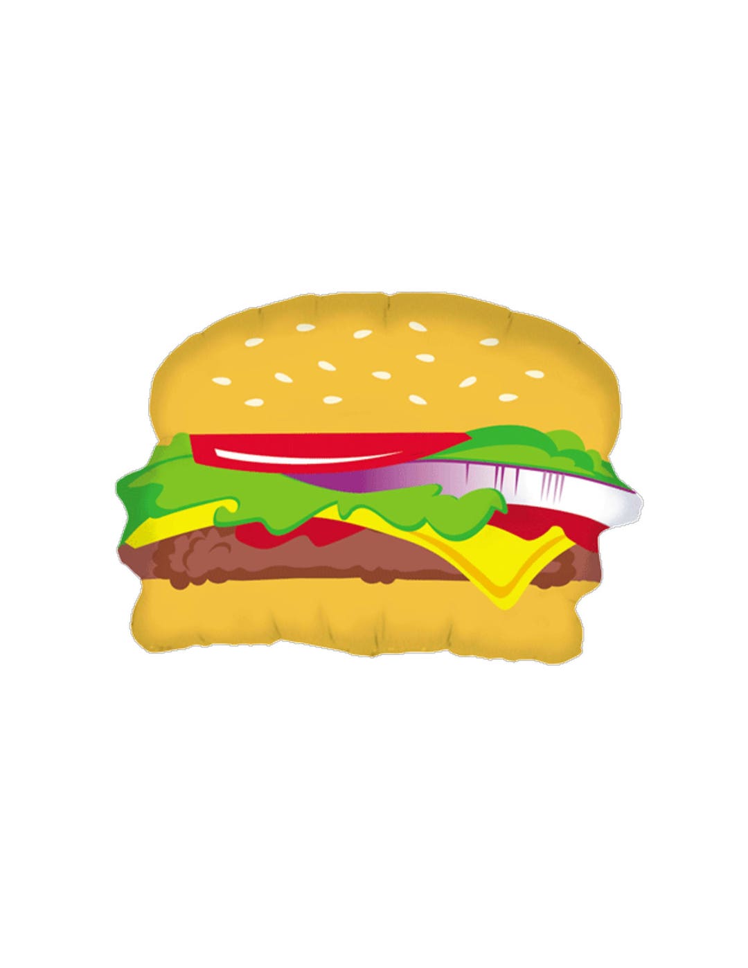 28" Burger Balloon - I Do BBQ - Pool Party - BBQ Baby Shower - Baby Que ...