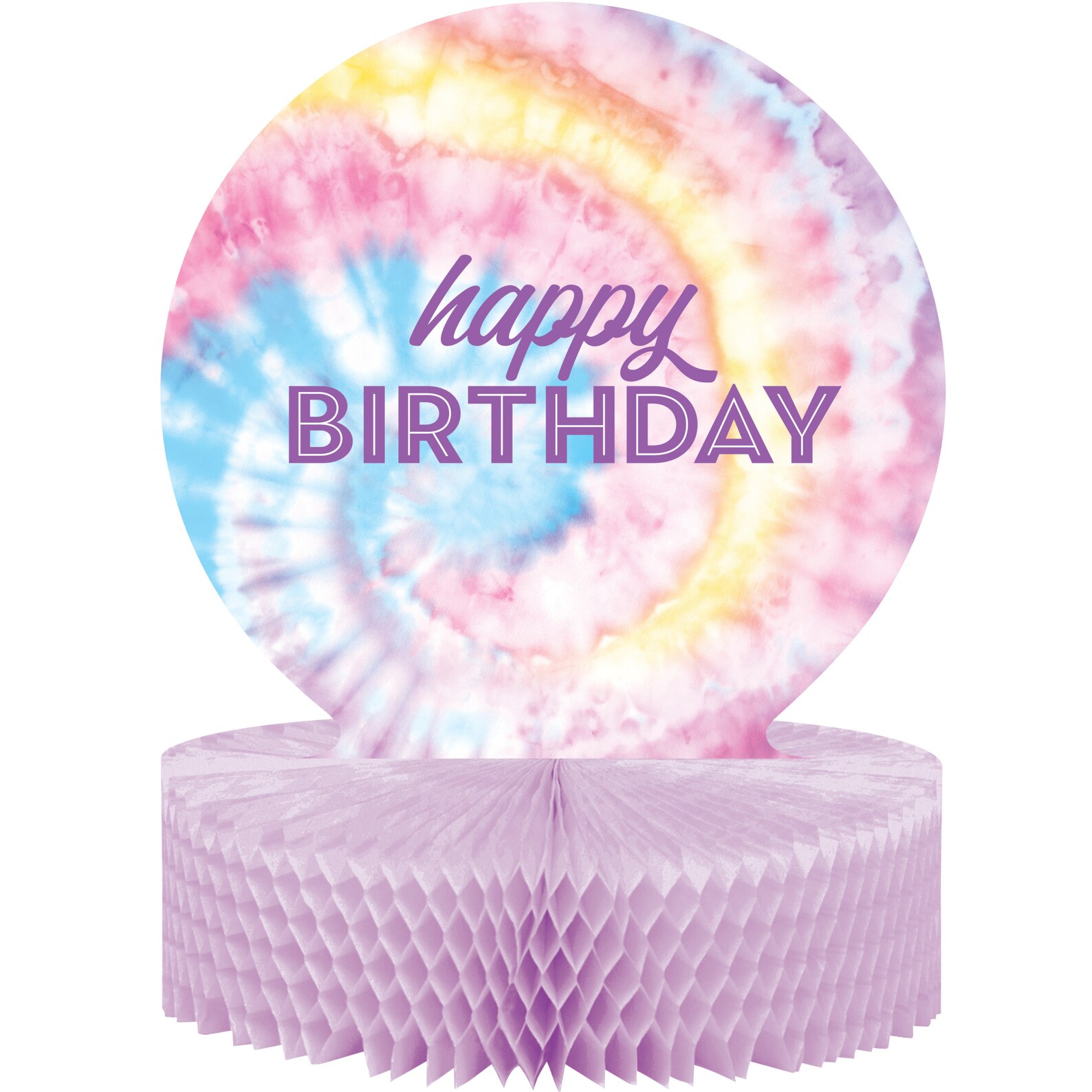 Tie Dye Birthday Centerpiece Tie Dye Birthday Decorations - Etsy