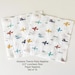 Plane Birthday Napkins 16ct - Aviation Retirement Party, Airplane Baby ...