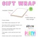 Husky Wrapping Paper - Dog Wrapping Paper, Puppy Wrapping Paper, Dog ...
