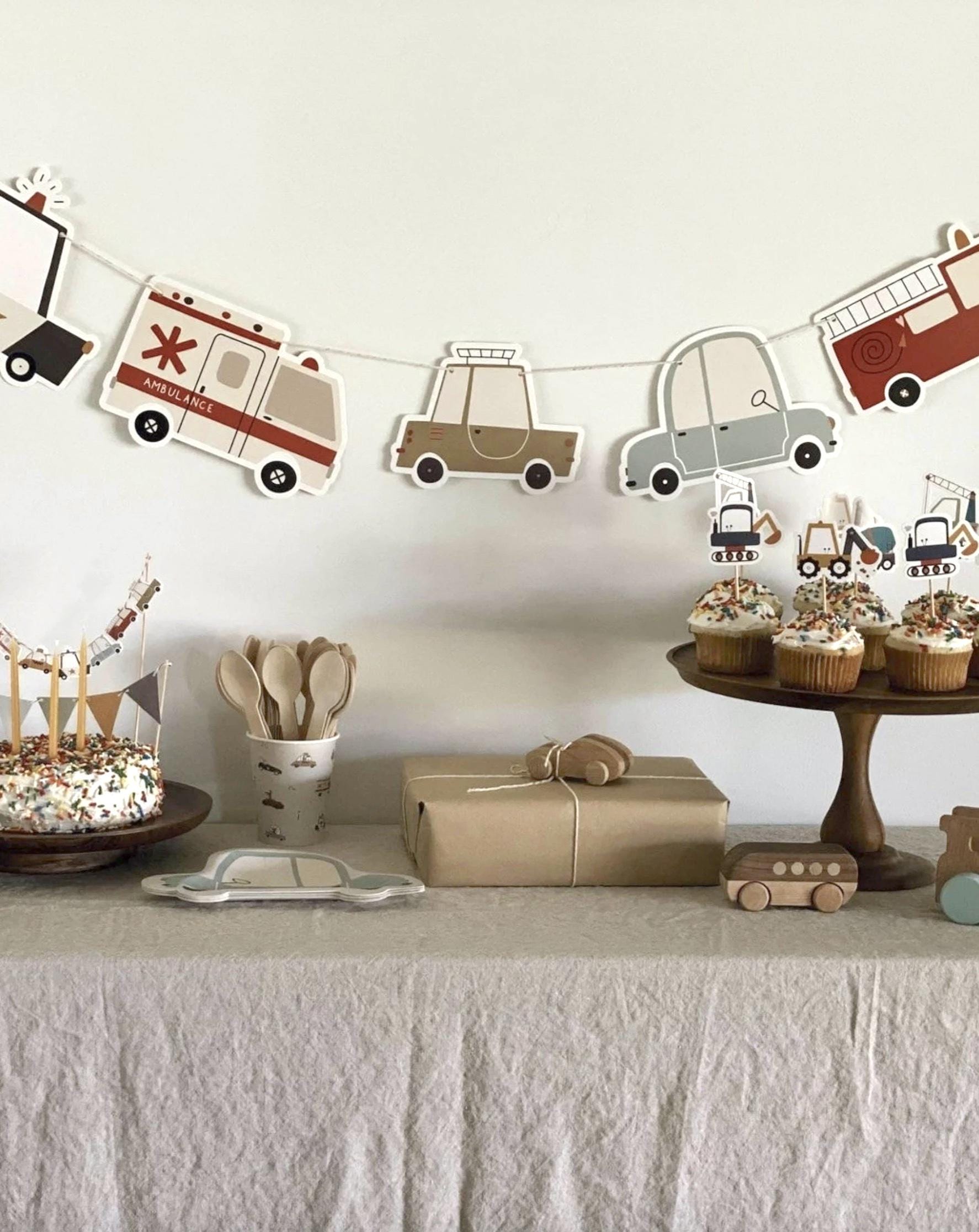 Transportation Party Cups - Vehicles Birthday, Truck Party Supplies ...
