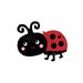 Ladybug Balloon - Ladybug Birthday Decorations, Bug Party Decorations ...