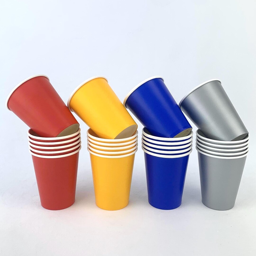 Superhero Party Cups 24ct - Comic Book Party, Superhero Birthday Cups ...