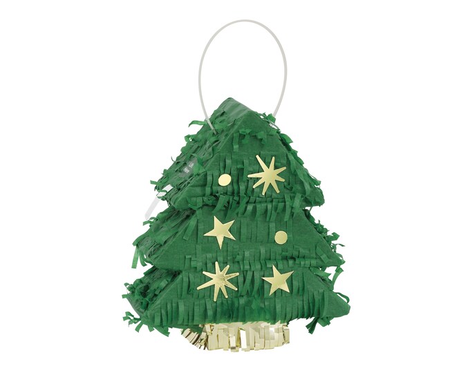 Mini Christmas Tree Piñata - Holiday Party Decorations, Christmas Party ...