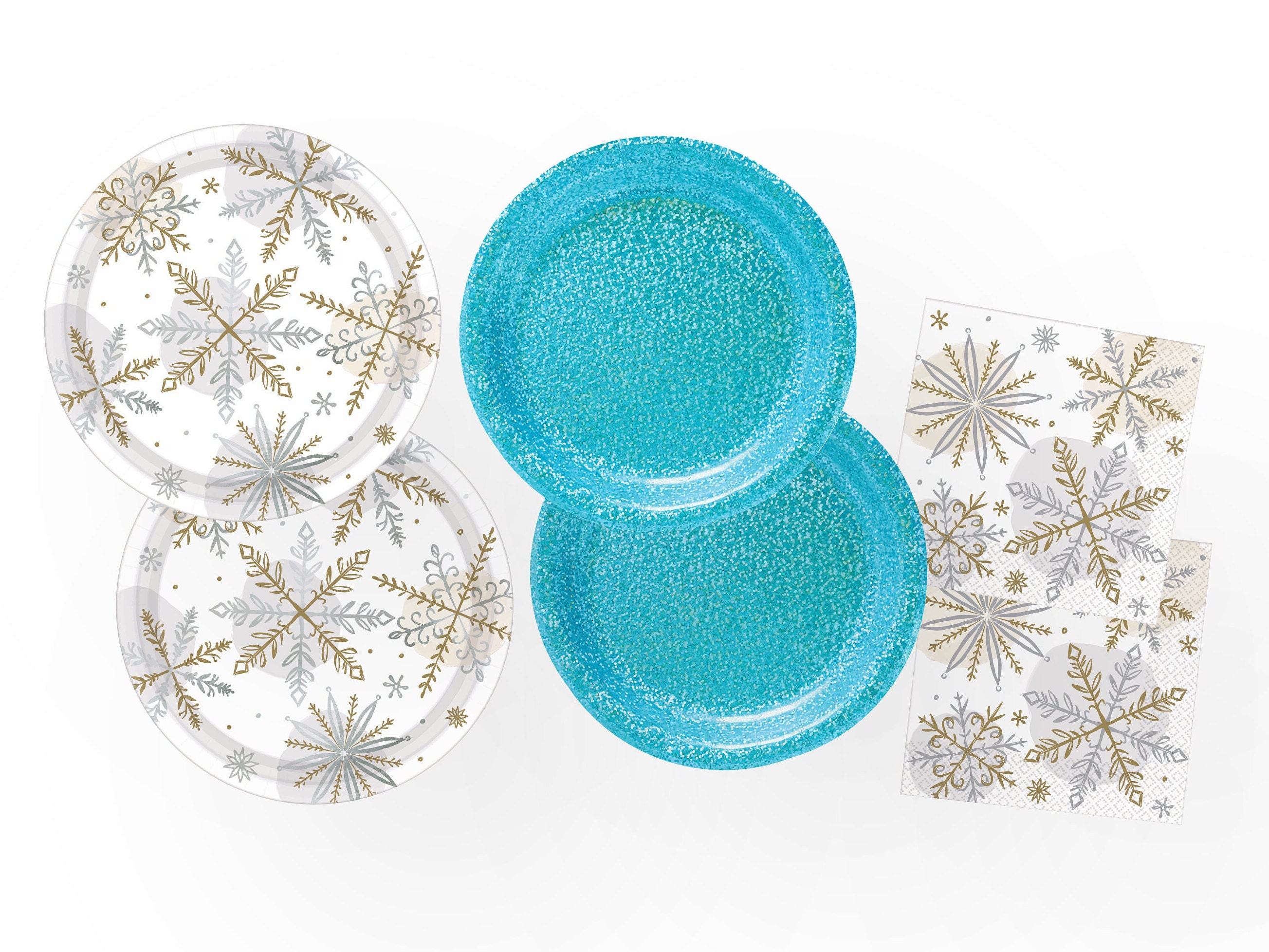 Winter Wonderland Supplies - Snowflake Party Supplies, Winter ...