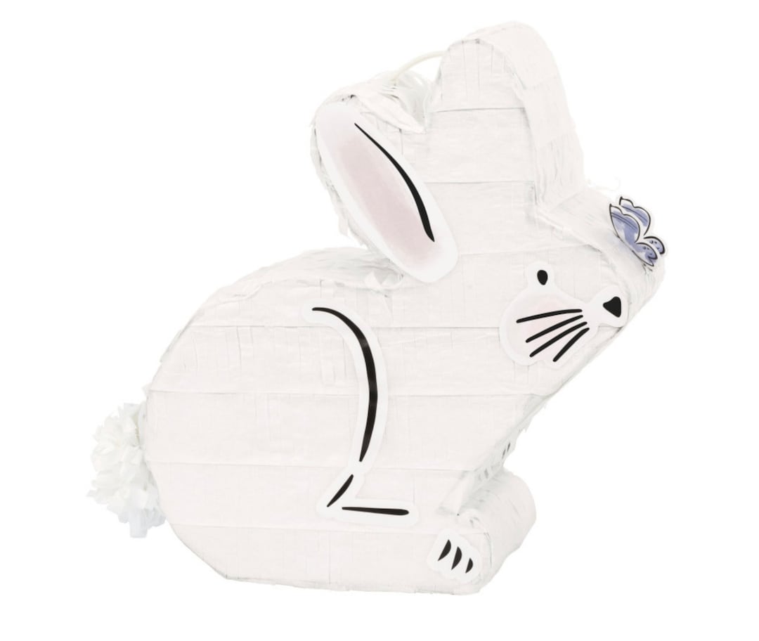 Mini Bunny Piñata - Easter Party Supplies, Bunny Birthday Pinata ...