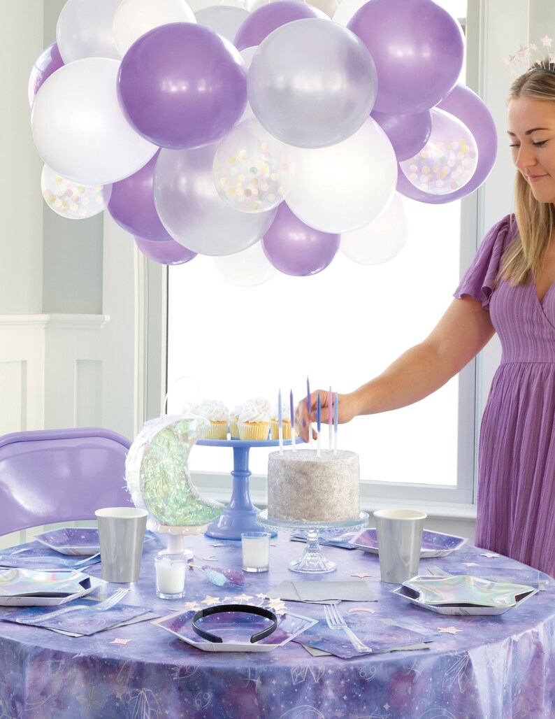 Galaxy Party Tablecloth - Space Birthday Supplies, Cosmic Party ...