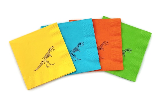 Dinosaur Napkins Dinosaur Birthday Dinosaur Party Dinosaur - Etsy