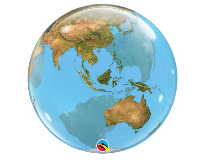 22" Planet Earth Balloon - World Birthday, Earth Day Party, Globe ...