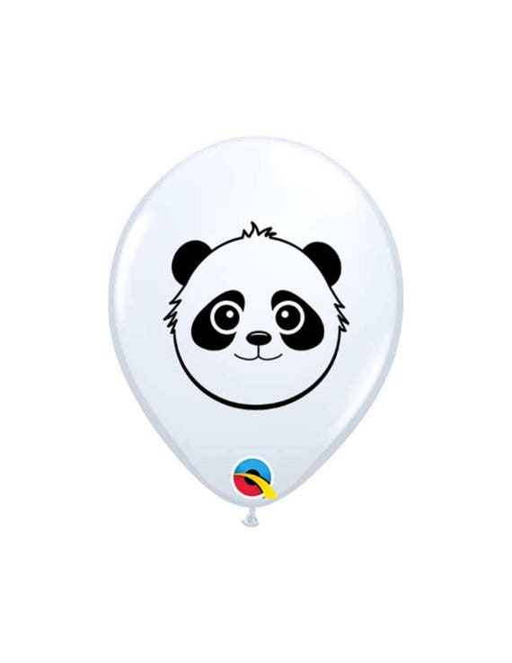 5 Panda Balloons Panda Party Balloons Panda Birthday Panda | Etsy