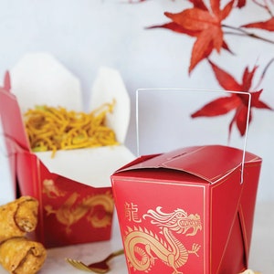 Chinese Food Boxes - Chinese Take Out Boxes, Lunar New Year Party ...