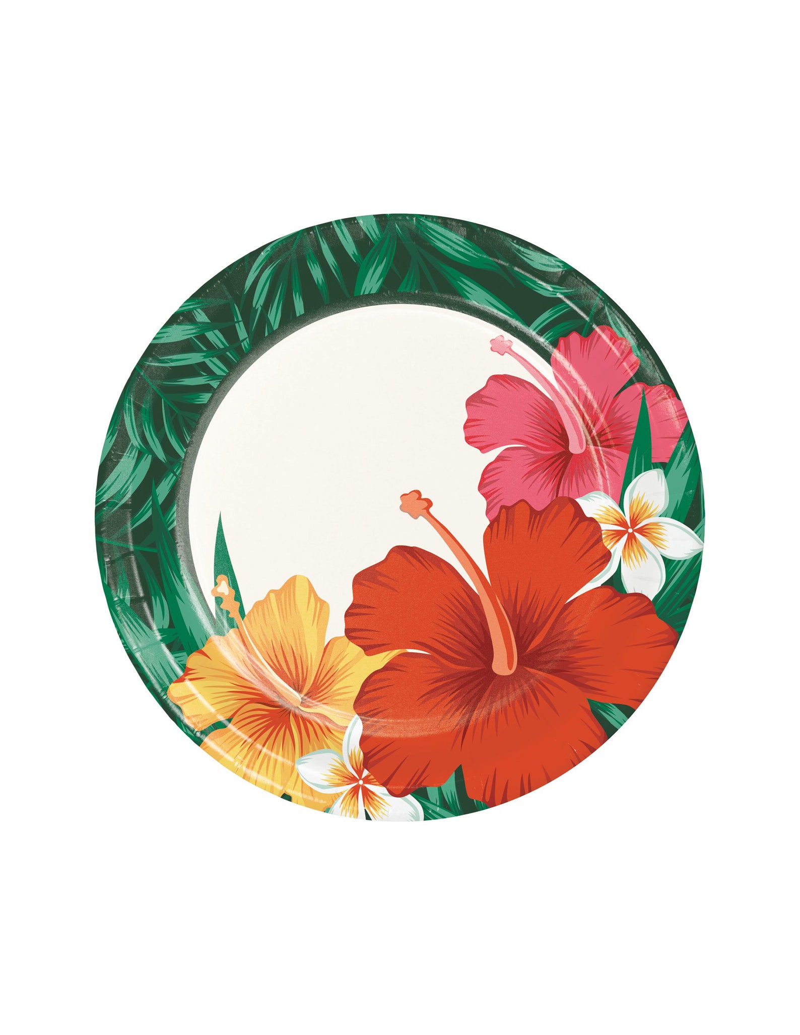 Luau Party Plates Tropical Party Tropical Bachelorette - Etsy