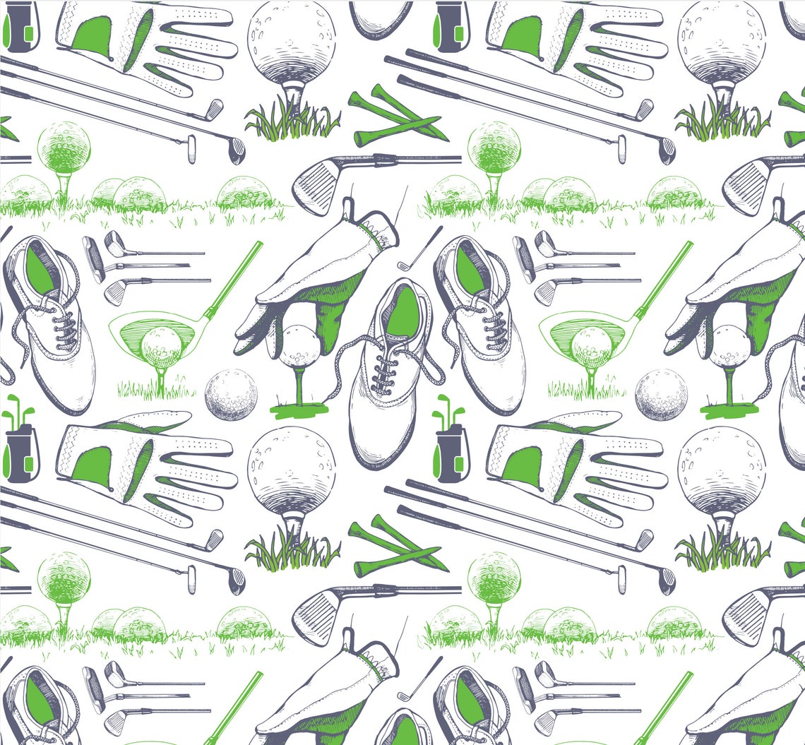 Golf Gift Wrap - Golf Party, Golf Birthday, Retirement Party, Gift for ...
