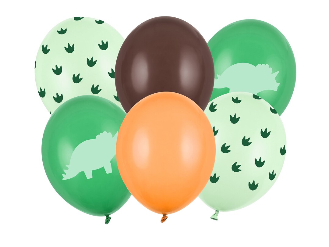 Dinosaur Latex Balloons - Dinosaur Party Decorations, Triceratops ...