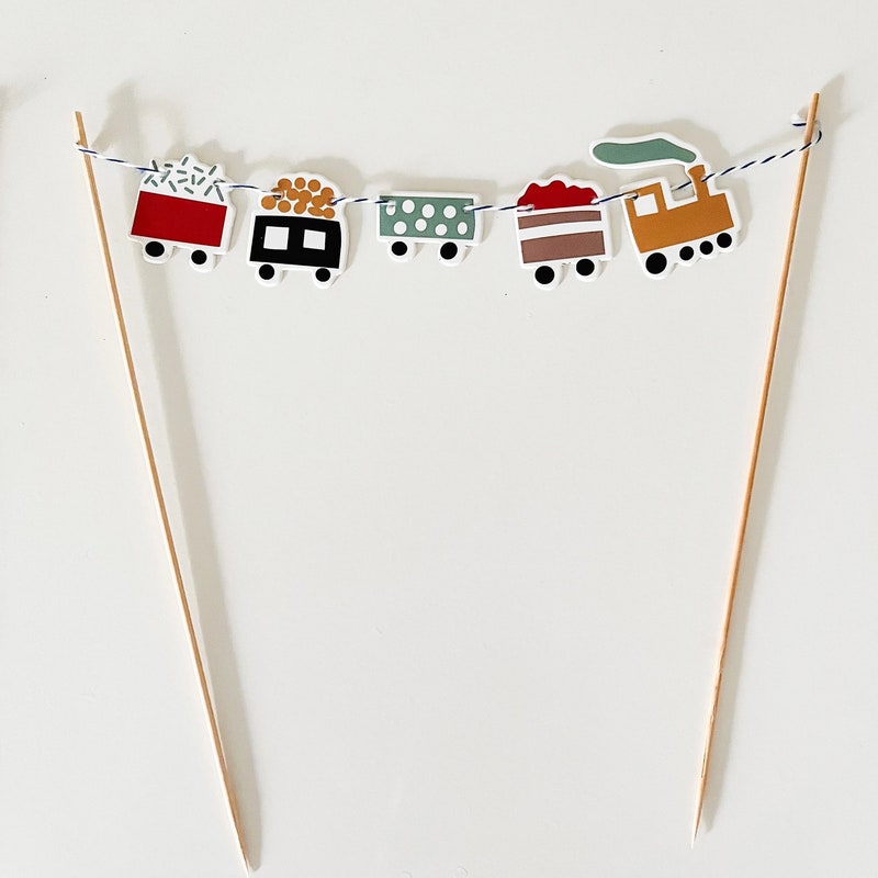 Train Cake Topper - Etsy