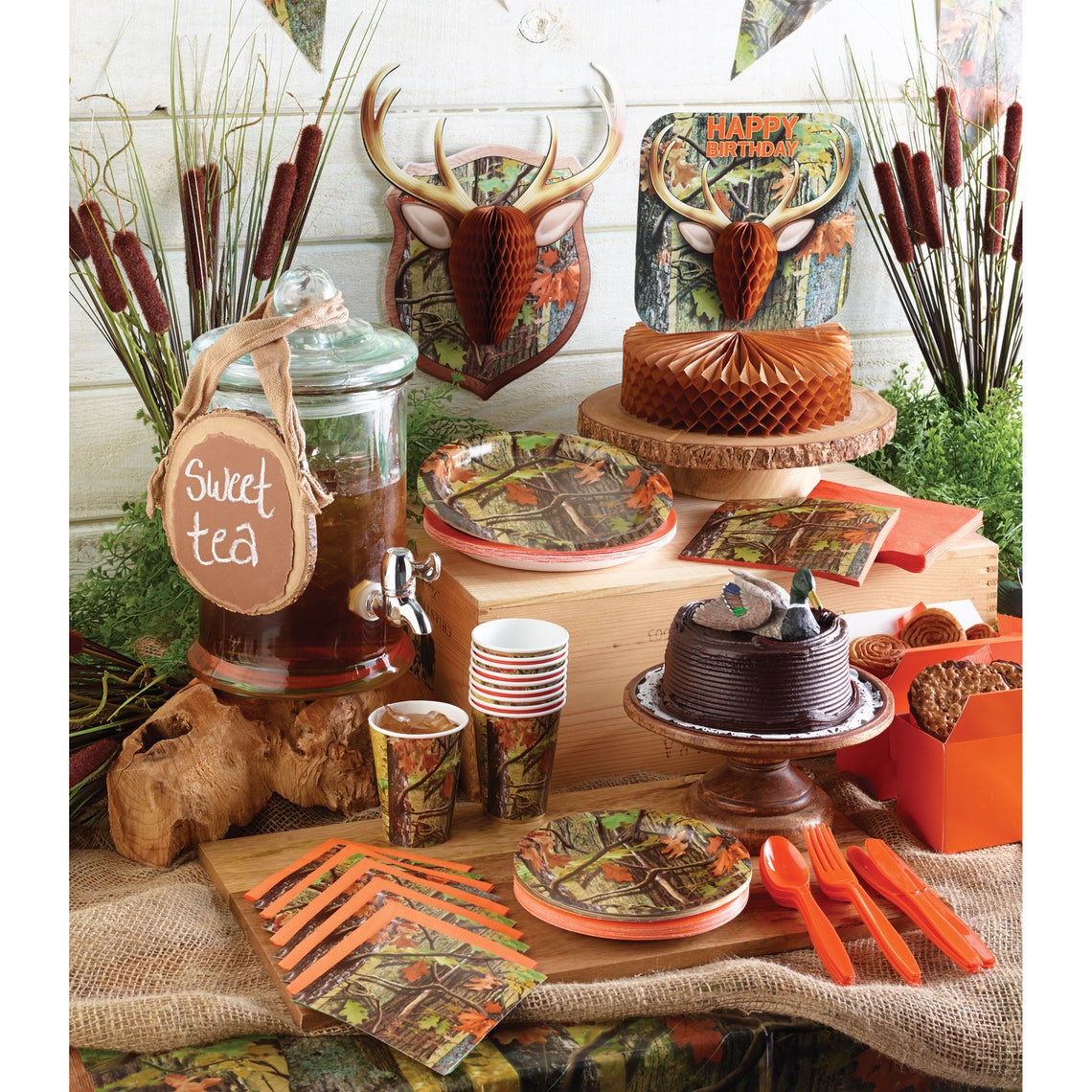 Hunting Plates Hunting Birthday Hunting Party Plates | Etsy